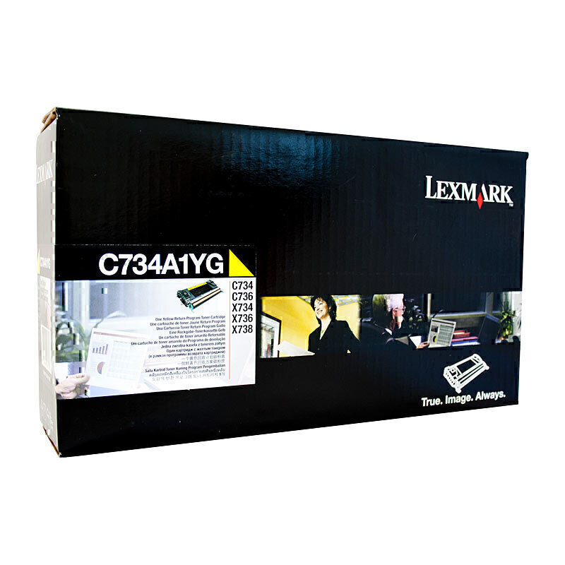 Lexmark C734 Yellow Toner Cart - Mr Inky - Product