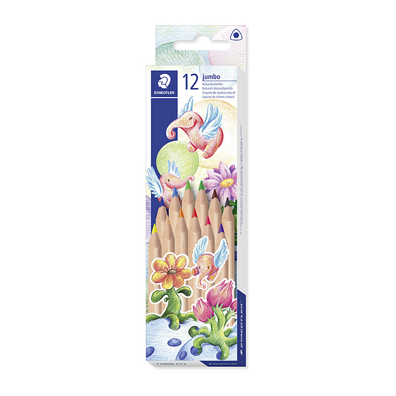 Staedtler Jumbo ColPencil Bx12 - Mr Inky - Product