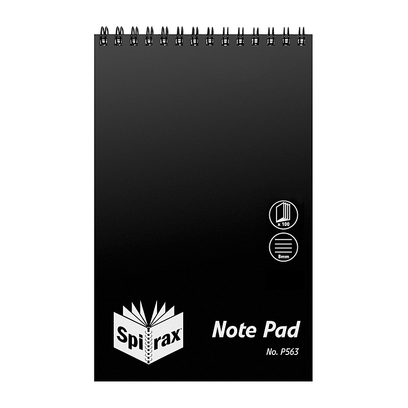 Spirax P563 PP N/book100P Pk20 - Mr Inky - Product