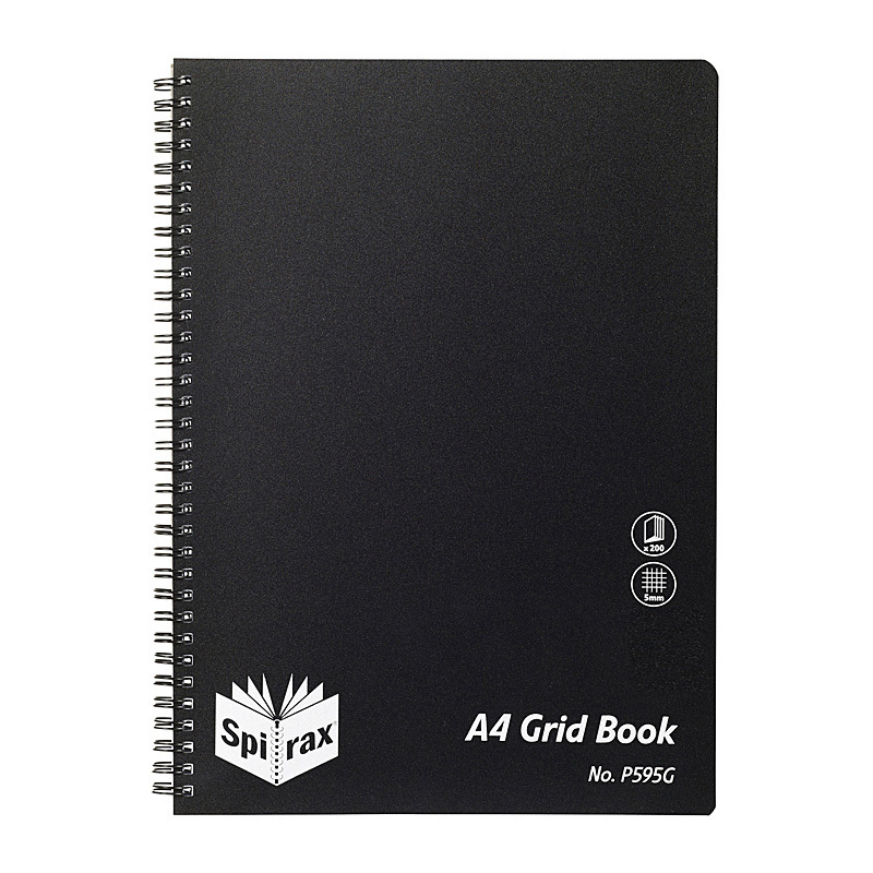 Spirax P595G PP Grid Book Pk5 - Mr Inky - Product